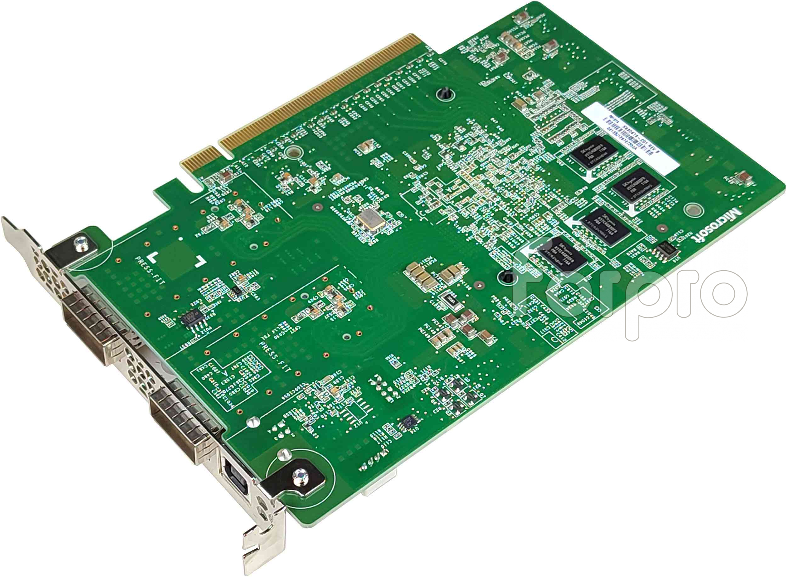 Microsoft HP Azure X930613-001 861309-001 FPGA Dual-Port 40GbE PCIe x16 ...